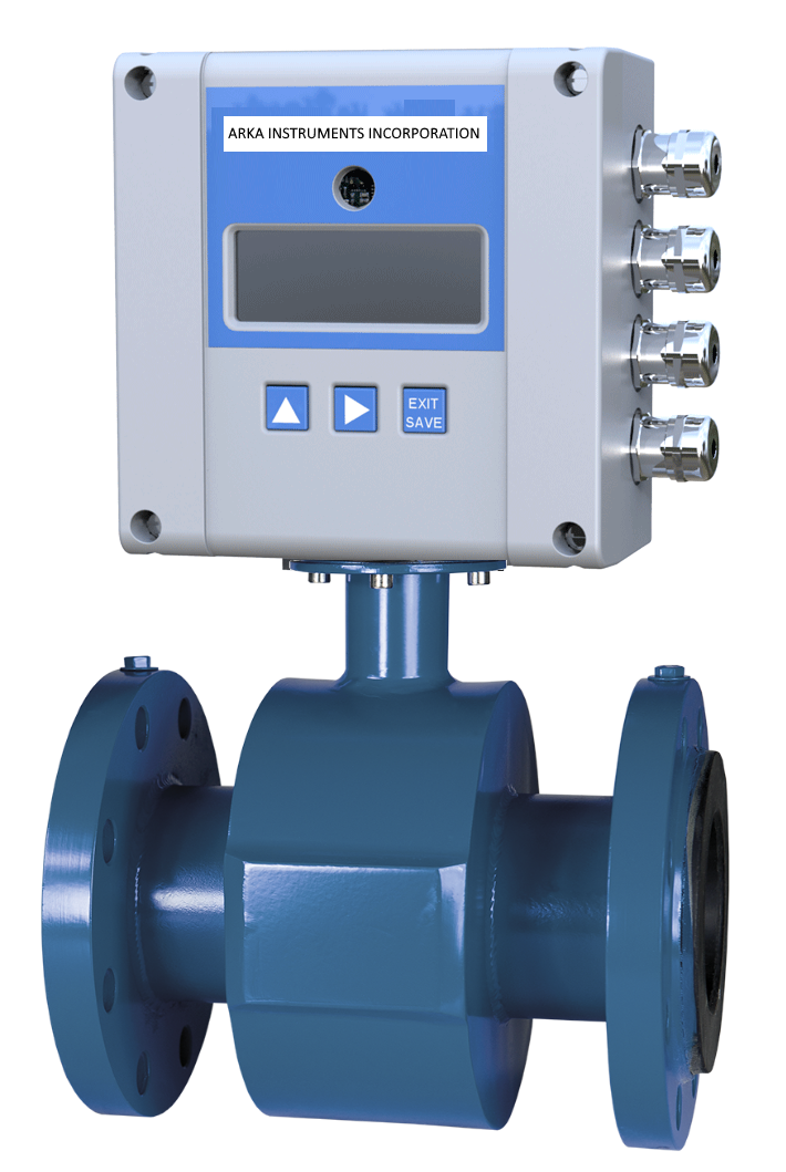 Electromagnetic Flow Meter With Battery Operated – Arka Instruments
